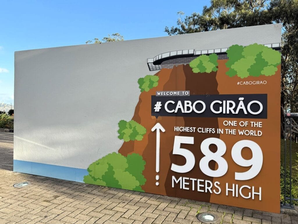 Camara de Lobos, Madeira, bei Kabo Žirao skardis - 589 m
